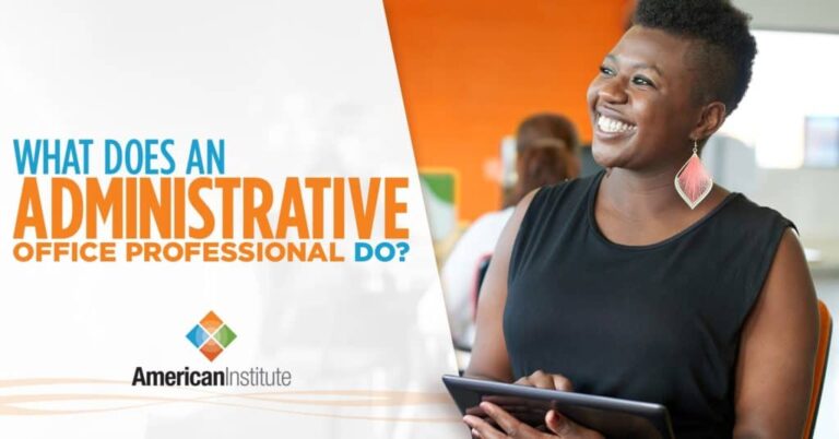 What Does an Administrative Office Professional Do? | Office Professional